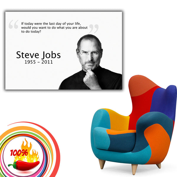 Steve Jobs Motivational Inspirational Quote Silk Poster – My Hot Posters