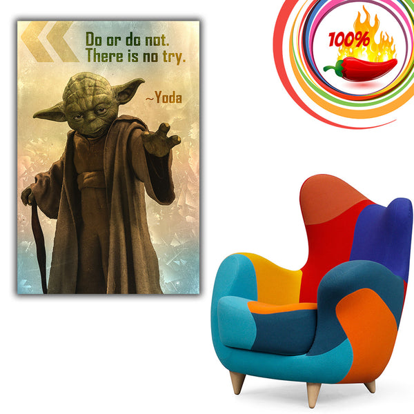 Yoda Quote Do Or Do Not Poster – My Hot Posters