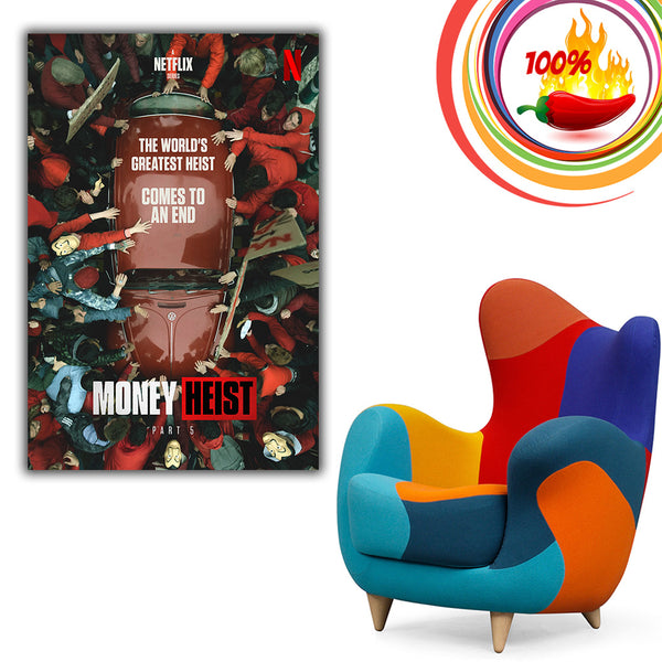 Money Heist Part 5 TV Show Poster – My Hot Posters
