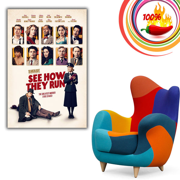 See How They Run Movie Film Poster – My Hot Posters