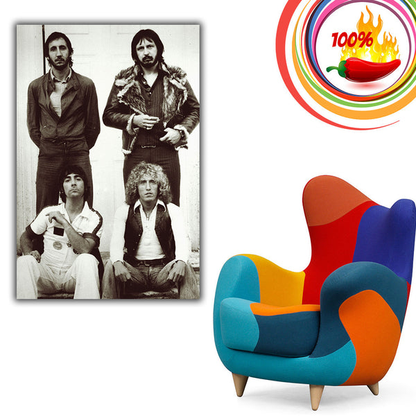 The Who Classic Rock Star Band Poster – My Hot Posters