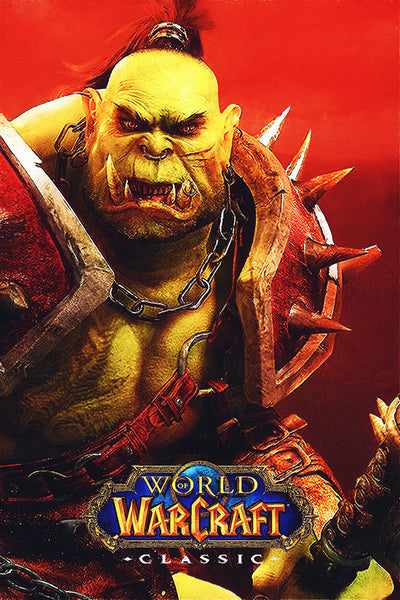 World of Warcraft Classic Video Game Poster – My Hot Posters