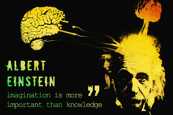Albert Einstein Quote Motivational Inspirational Poster – My Hot Posters