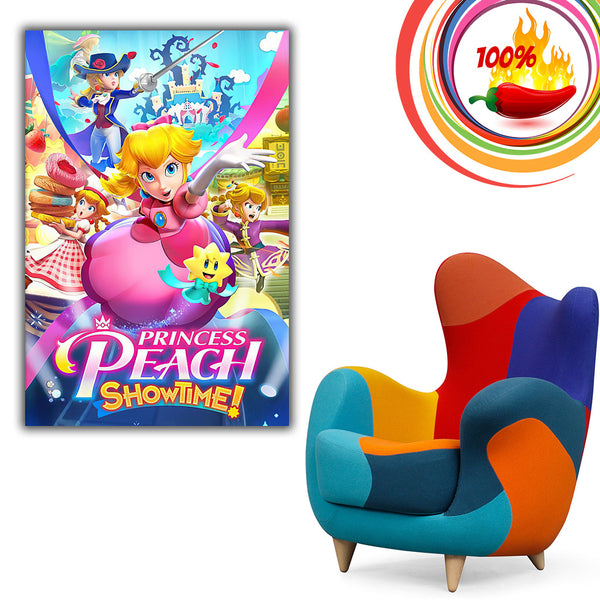 Princess Peach - Showtime! Poster – My Hot Posters