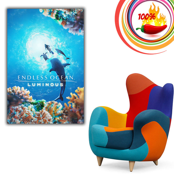 Endless Ocean Luminous Poster – My Hot Posters