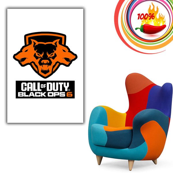 Call of Duty Black Ops 6 Logo Poster – My Hot Posters