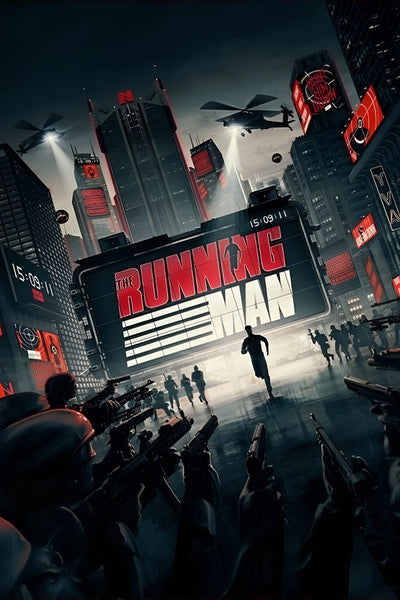 The Running Man No.1 Poster – My Hot Posters