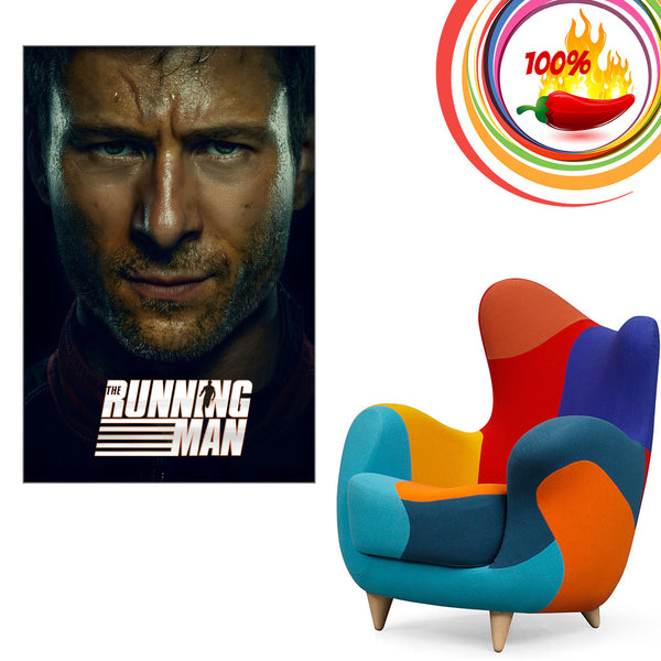 The Running Man No.3 Poster – My Hot Posters