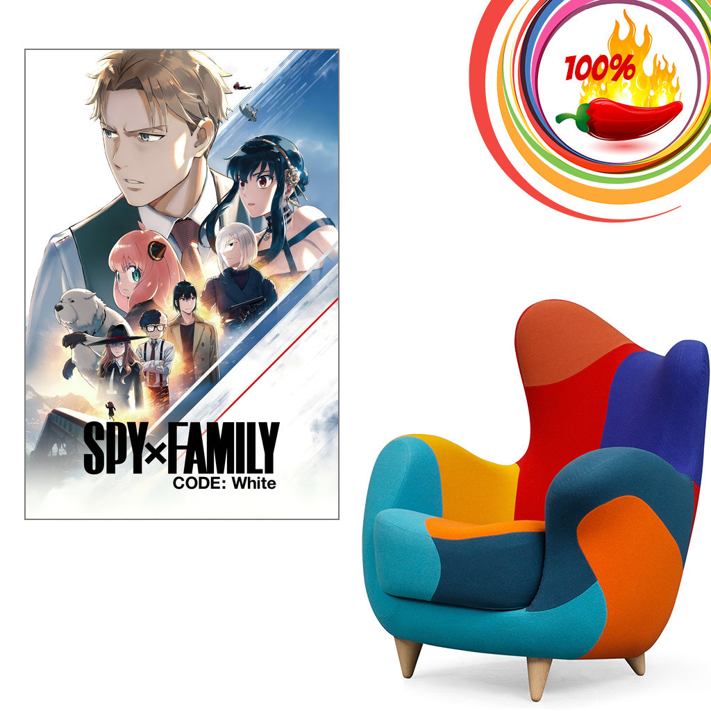 SPY x FAMILY CODE: White No.3 Poster – My Hot Posters