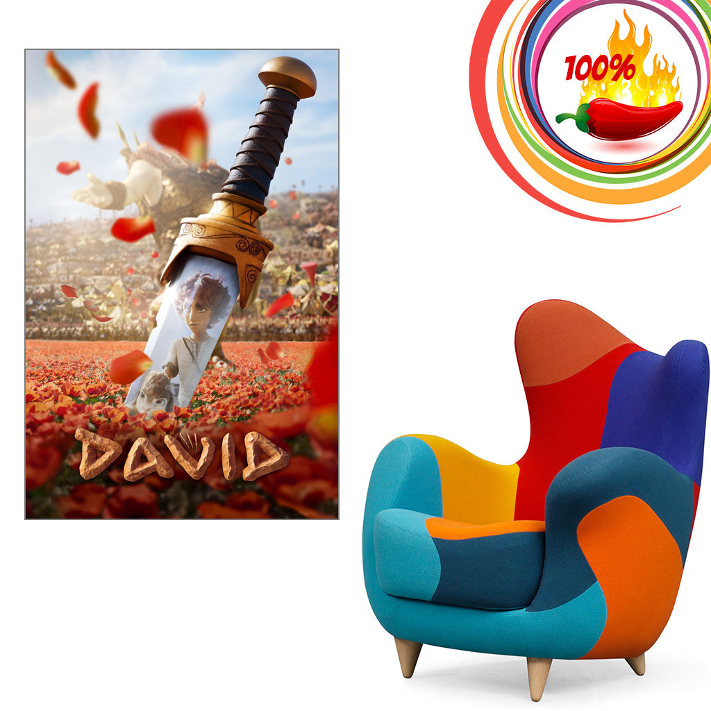 David No.3 Poster – My Hot Posters