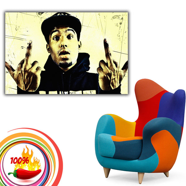 Futuristic Rapper Rap Poster – My Hot Posters