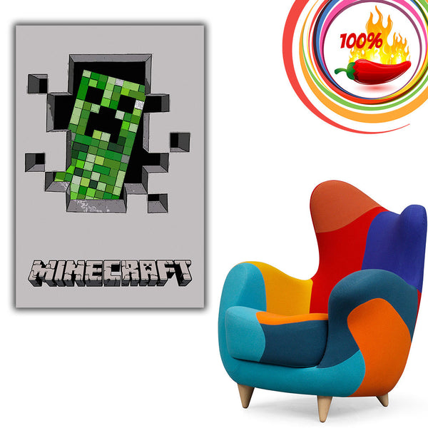 Creeper Minecraft Poster – My Hot Posters