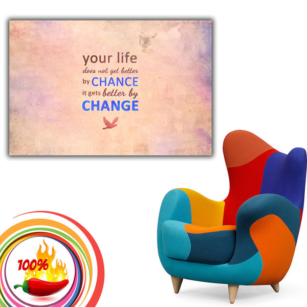 Change Motivational Inspirational Quote Poster – My Hot Posters