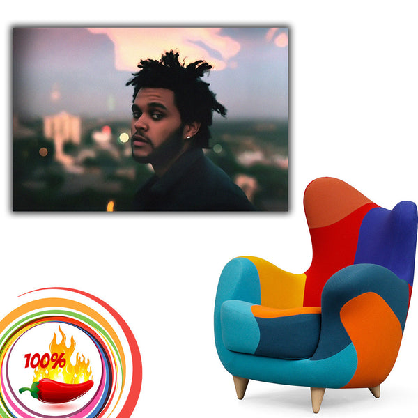 The Weeknd Face Poster – My Hot Posters