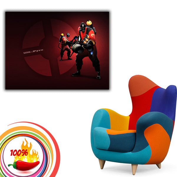 Pyro Team Fortress 2 TF2 Poster – My Hot Posters
