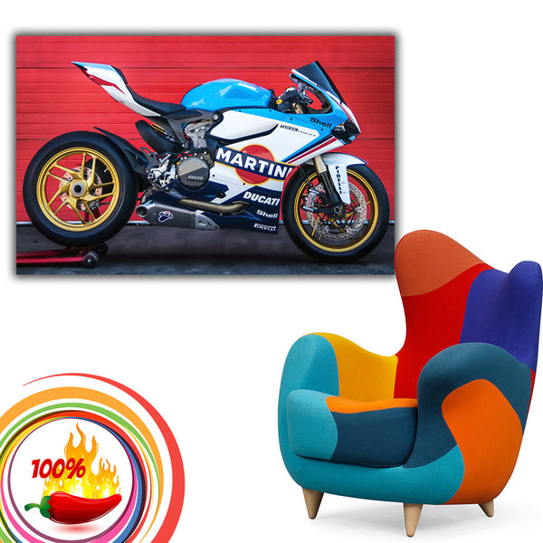 Ducati 1199 Panigale Motorcycle Bike Poster – My Hot Posters
