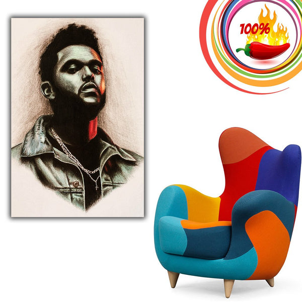 The Weeknd Fan Art Poster – My Hot Posters