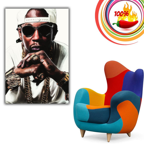 2 Chainz Fan Art Poster – My Hot Posters