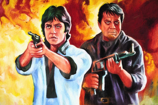 Sholay (1975) IMDB Top 250 Poster – My Hot Posters