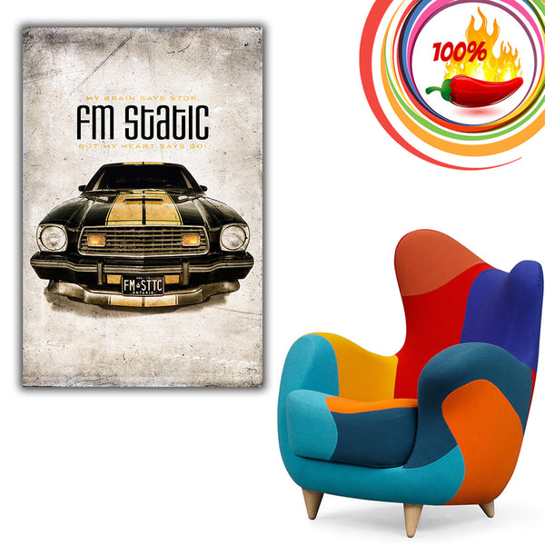 FM Static Pop Punk Band Poster – My Hot Posters
