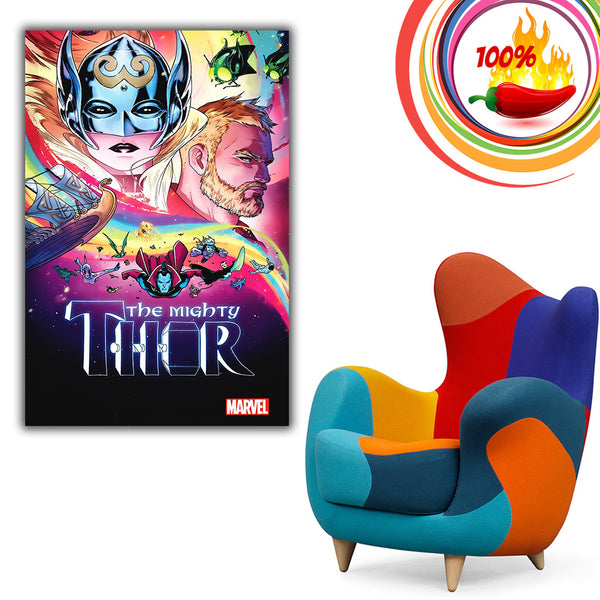The Mighty Thor Comics Art Poster – My Hot Posters