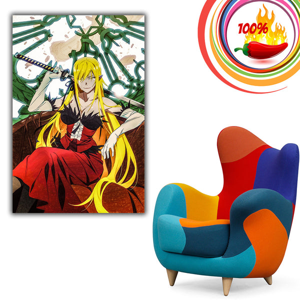 Kizumonogatari III Reiketsu-Hen Anime Art Poster – My Hot Posters