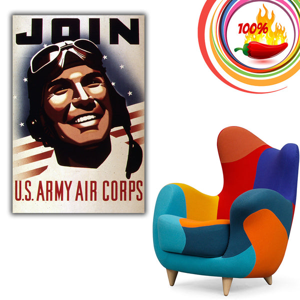 Military Propaganda Ari Force (1/7) Poster – My Hot Posters