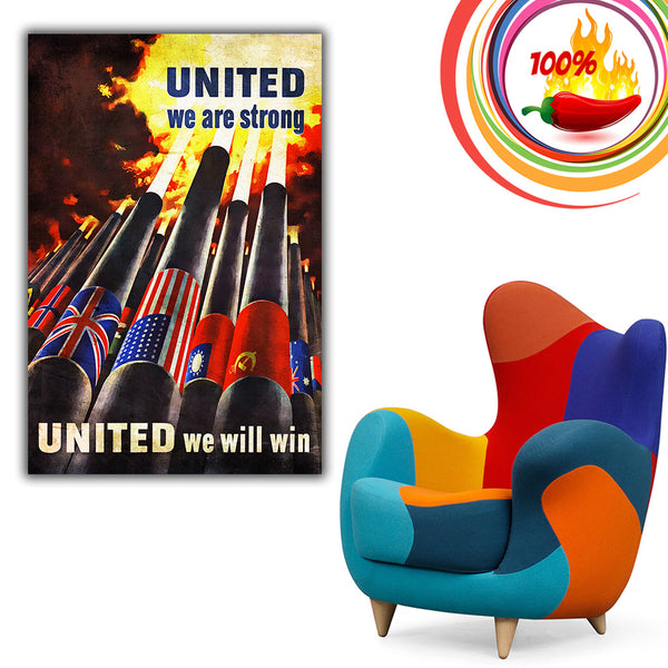 Military Propaganda Allied (2/3) Poster – My Hot Posters