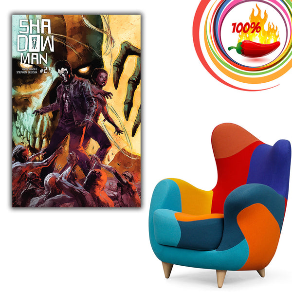 Shadowman Comics Art Poster – My Hot Posters
