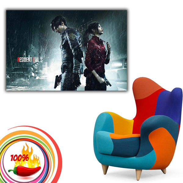 Resident Evil 2 Remake Video Game Poster – My Hot Posters