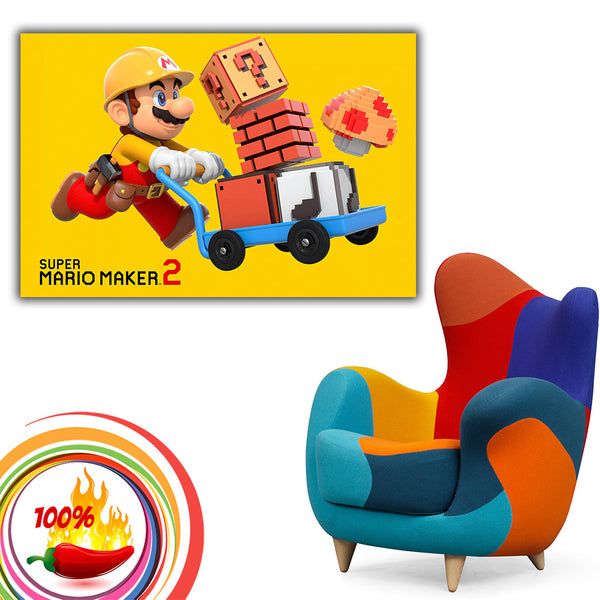 Super Mario Maker Game Poster – My Hot Posters