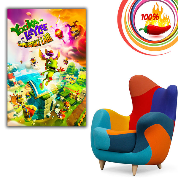 Yooka-Laylee and the Impossible Lair Poster – My Hot Posters