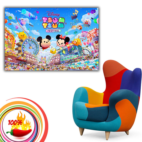 Disney Tsum Tsum Festival Video Game Poster – My Hot Posters