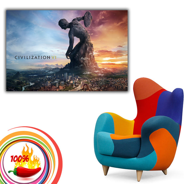 Civilization VI Video Game Poster – My Hot Posters