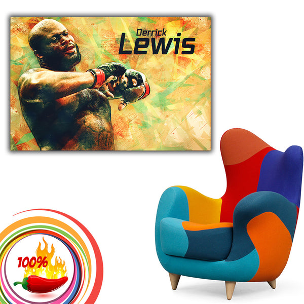 Derrick Lewis UFC Poster – My Hot Posters