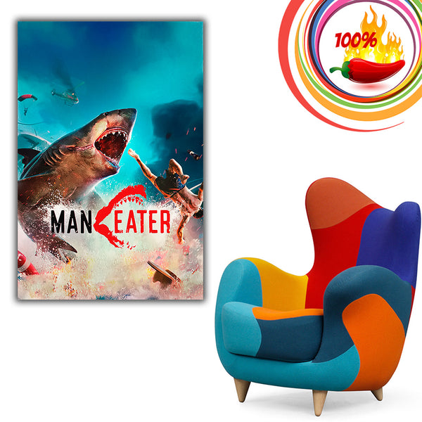 Maneater Video Game Poster – My Hot Posters