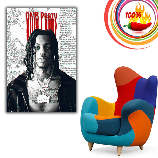 OMB Peezy Rapper Poster – My Hot Posters