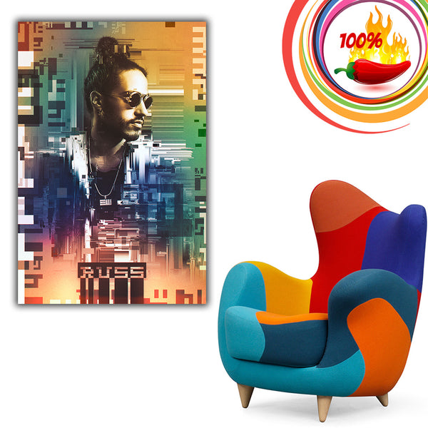 Russ Rapper Hip-Hop Poster – My Hot Posters