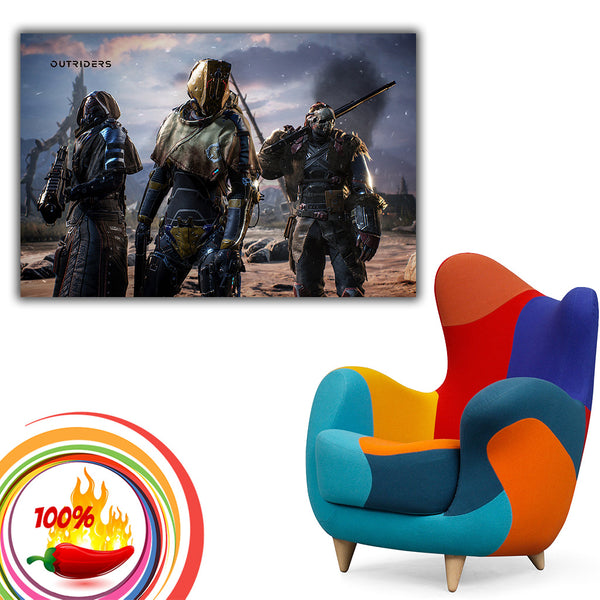 Outriders Video Game Poster – My Hot Posters