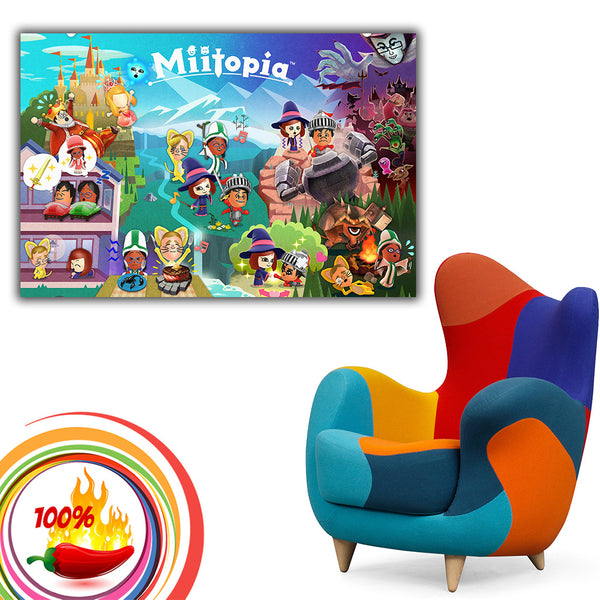 Miitopia Video Game Poster – My Hot Posters