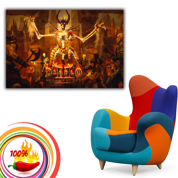 Diablo II Resurrected Video Game Poster – My Hot Posters