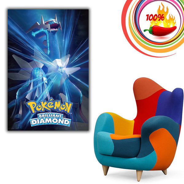 Pokémon Brilliant Diamond and Shining Pearl Game Poster – My Hot Posters