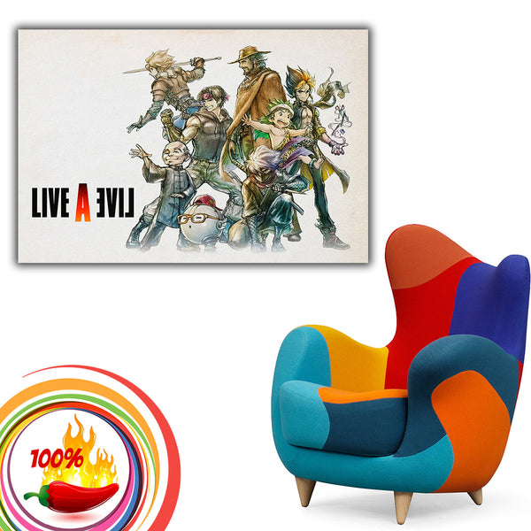 Live a Live Game Poster – My Hot Posters