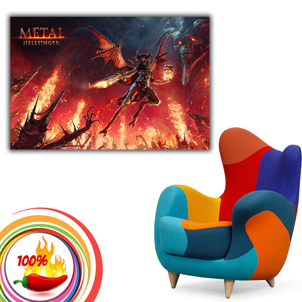 Metal Hellsinger Poster – My Hot Posters