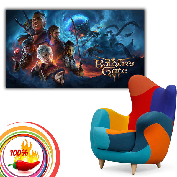 Baldur's Gate 3 Game Poster – My Hot Posters
