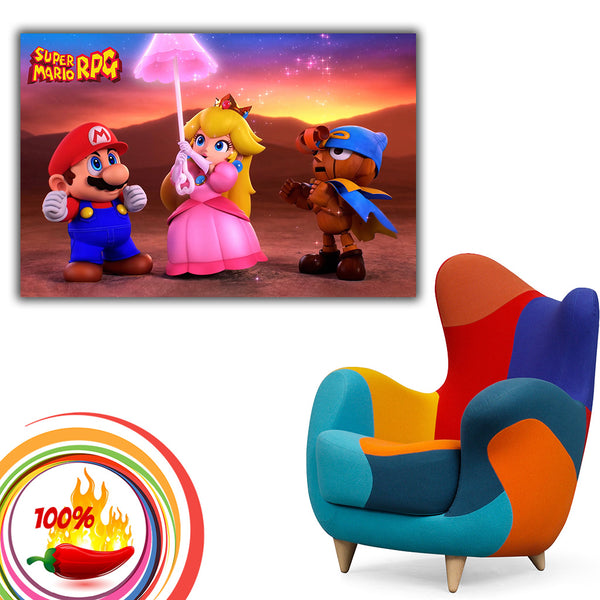 Super Mario RPG Game Poster – My Hot Posters
