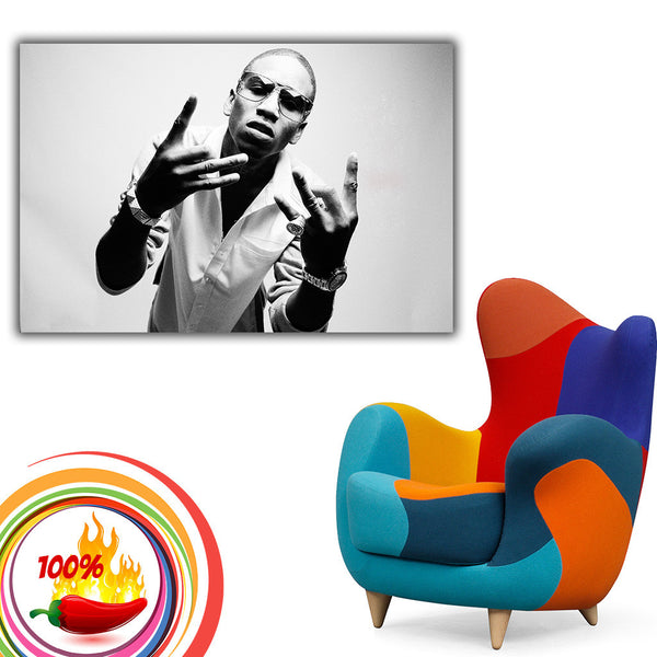 Zmoney Rapper Rap Music Black and White Poster – My Hot Posters