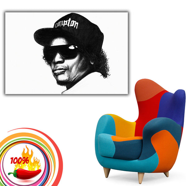 Eazy-E Eazy E Rapper Music Hip-Hop Poster – My Hot Posters
