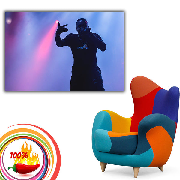 King Los Rapper Music Hip-Hop Poster – My Hot Posters