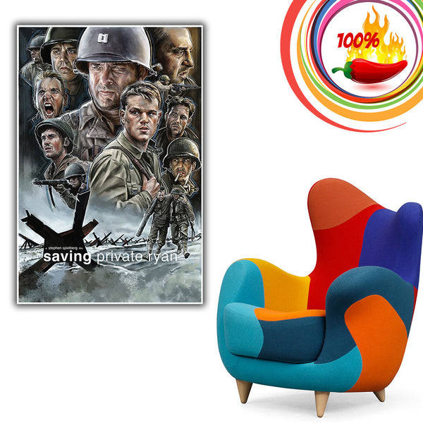 Saving Private Ryan Movie Fan Art Poster – My Hot Posters